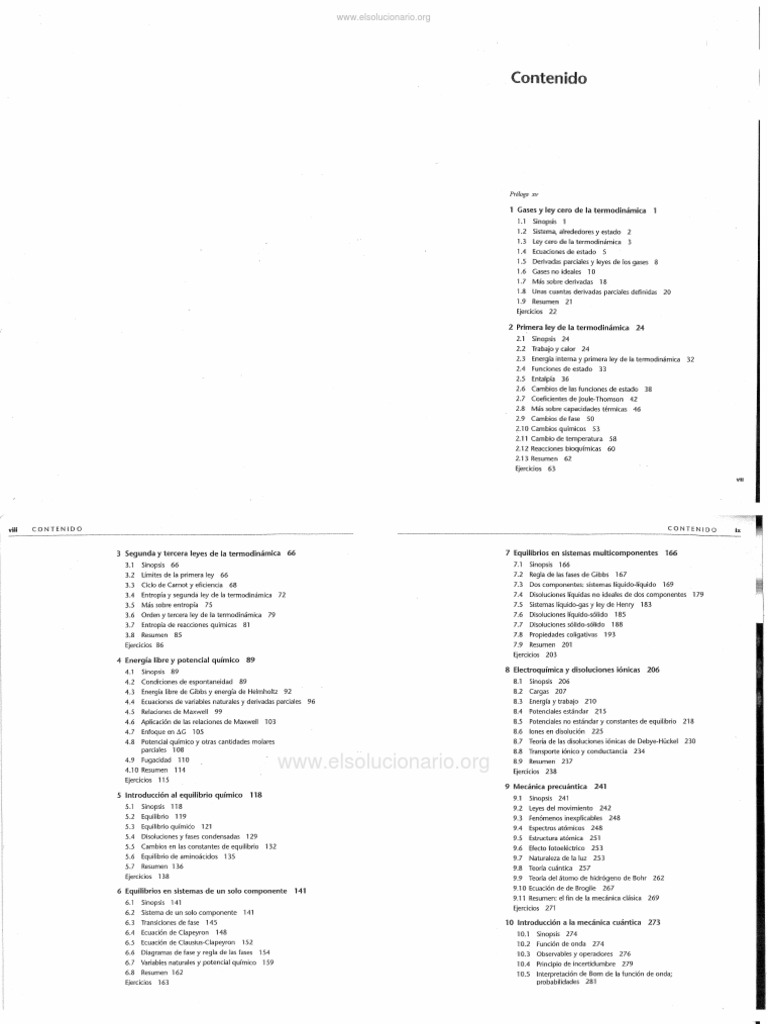 Fisicoquímica - David W. Ball | PDF | Propiedades termodinámicas. | Física