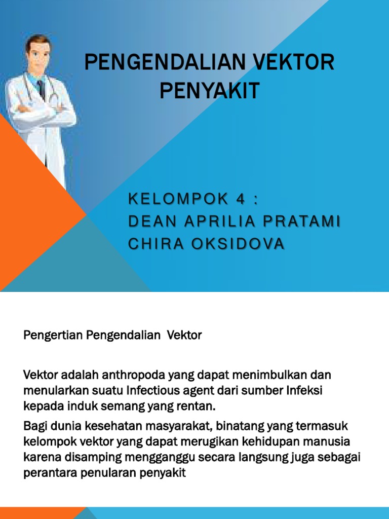 Pengendalian Vektor Penyakit | PDF