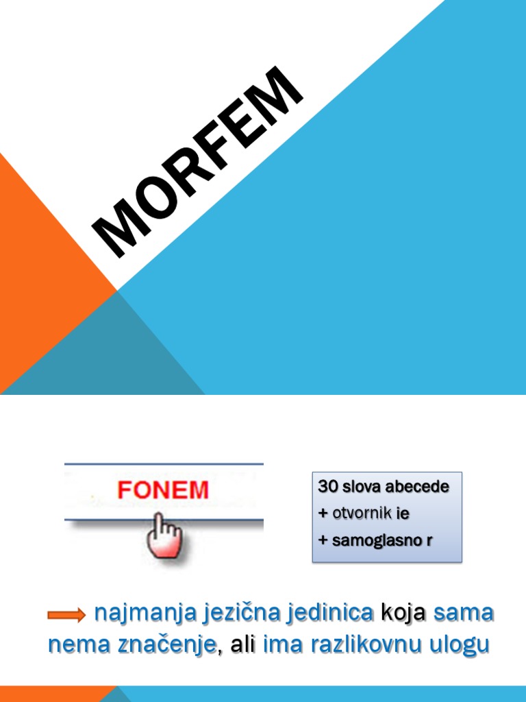 MORFEM | PDF