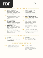 Flower Child Menu and Nutrition Info | PDF