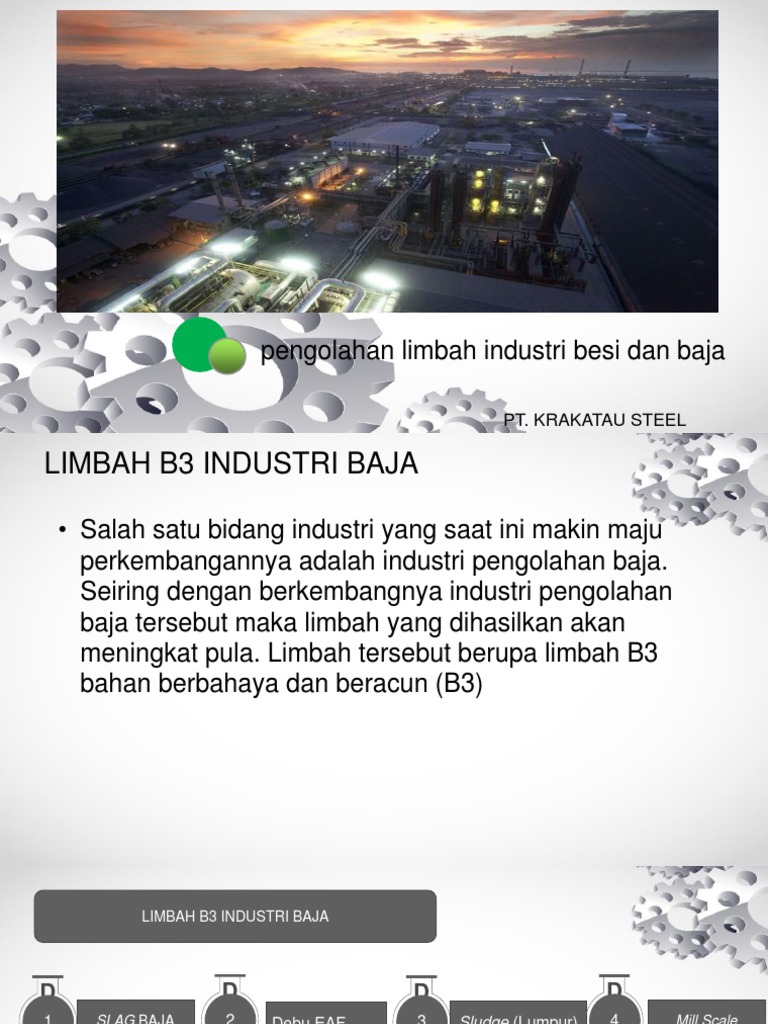 Pengelolaan Limbah B3 Baja dan Besi | PDF