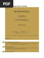 Template Review Jurnal | PDF
