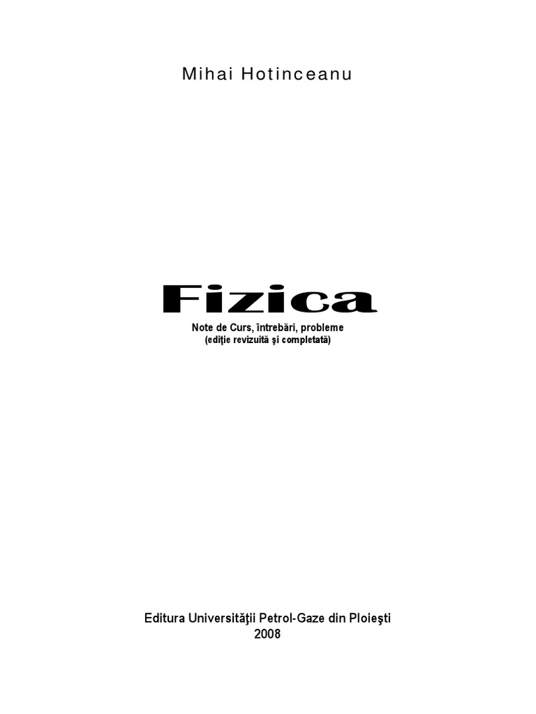 Fizica PDF | PDF
