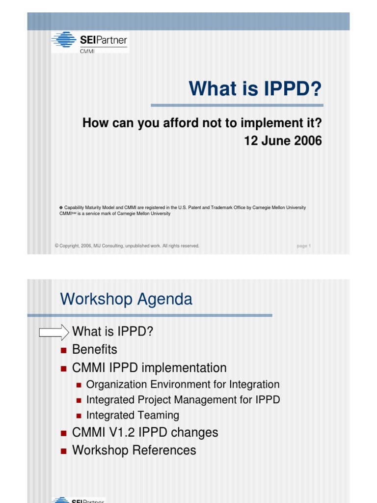 IPPD Integrated Product and Process Development PDF | PDF | Leadership ...