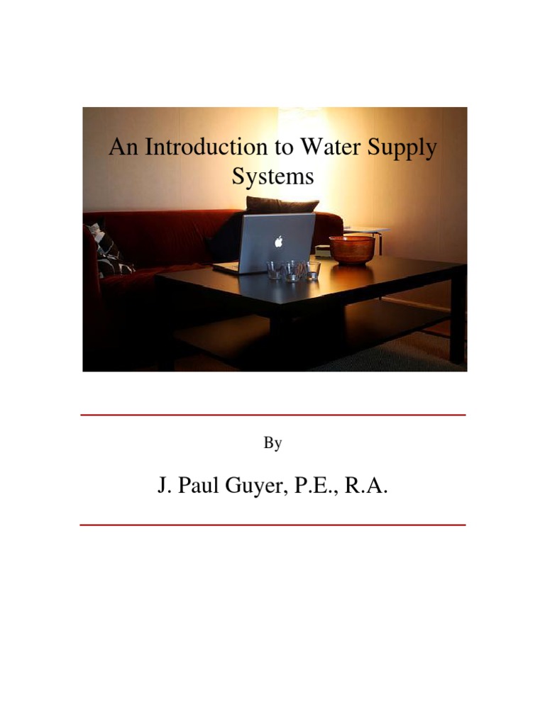 Introduction To Water Supply Systems | PDF | Aquifer | Water Quality