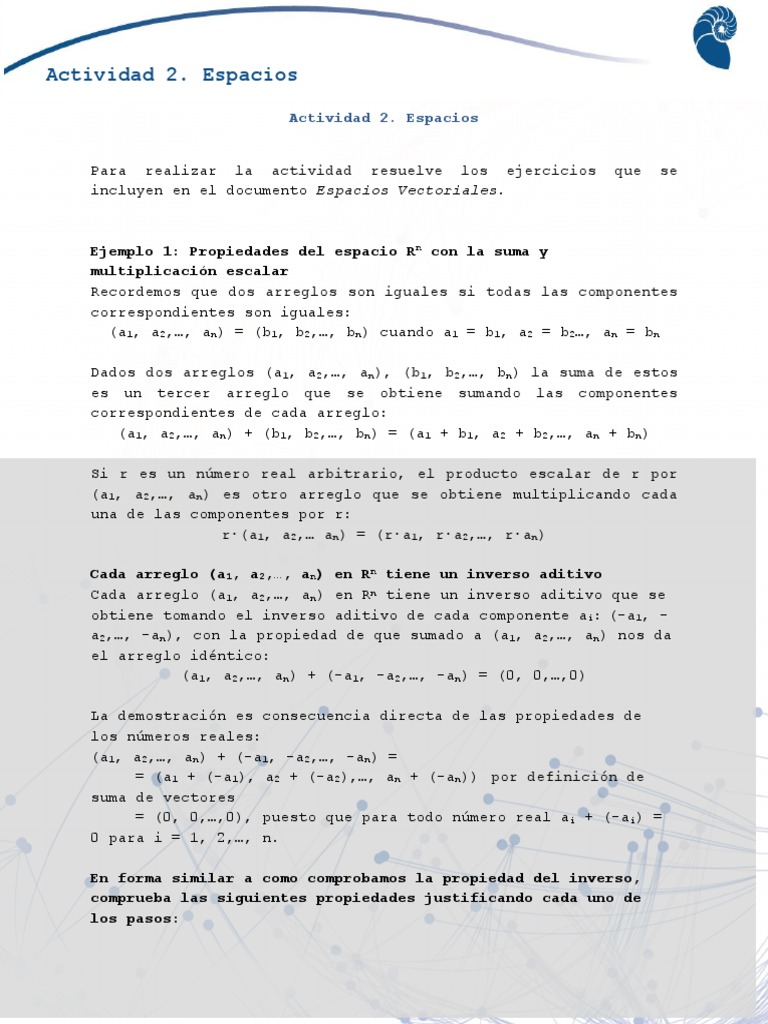 Propuesta Ejercicios Unidad 1 | PDF | Matriz (Matemáticas) | Multiplicación