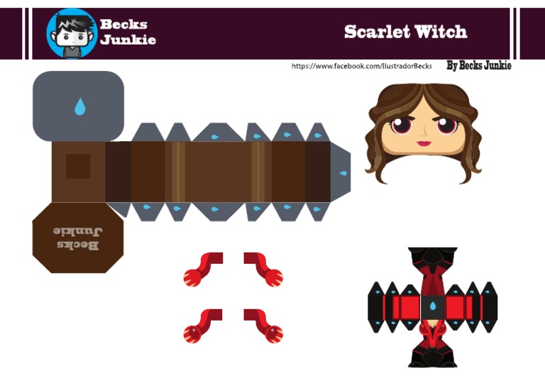 Minecraft Papercraft Witch