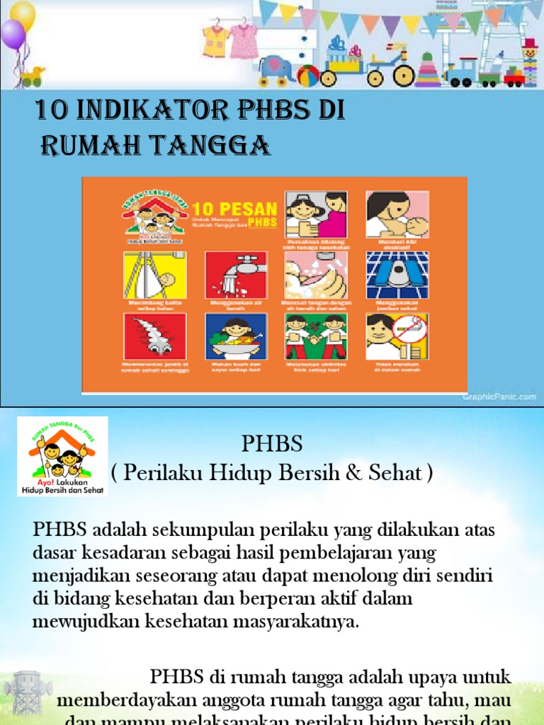 10 Indikator Phbs Di | PDF