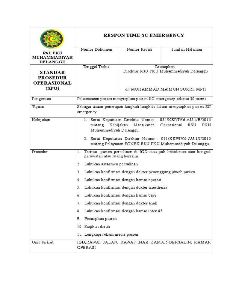 Spo Respon Time | PDF