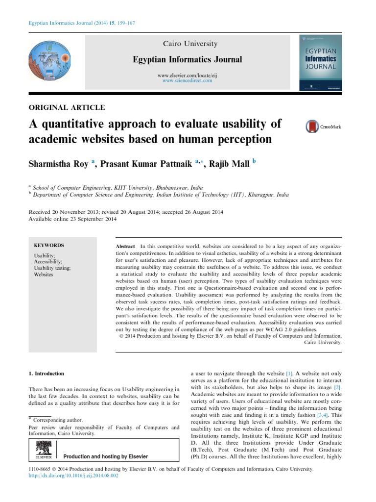 1 Sciencedirect PDF | PDF | Usability | Accessibility