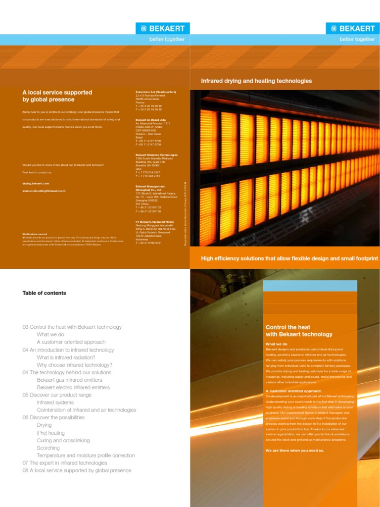 Infrared Drying and Heating Technologies LR | PDF | Infrared | Hvac