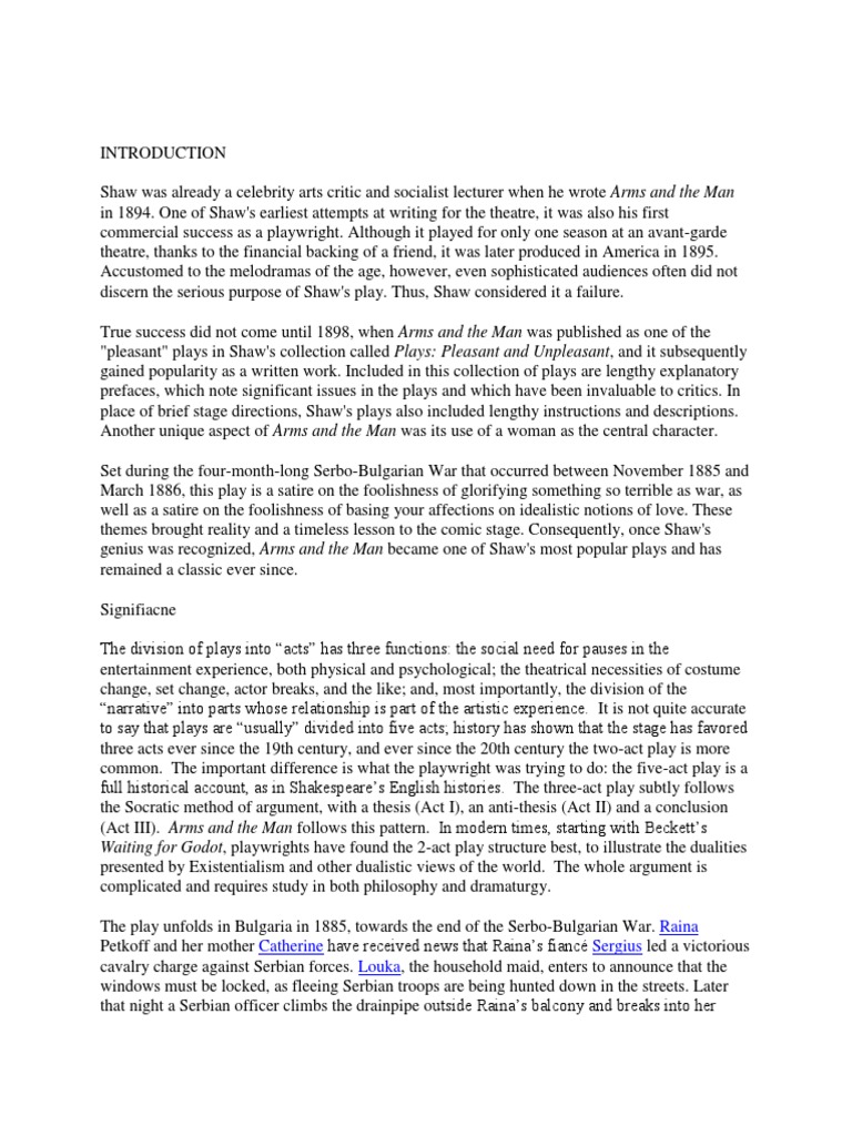 Waiting For Godot, Playwrights Have Found The 2-Act Play Structure Best ...