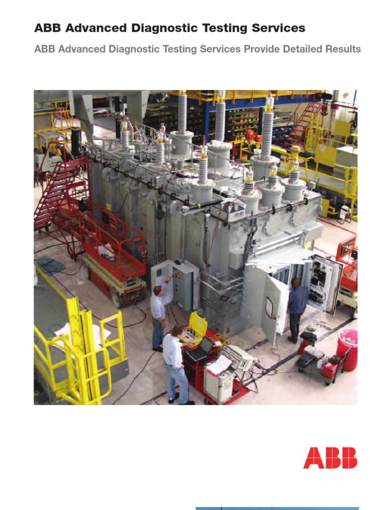 ABB Advanced Diagnostic Testing Services Provide Detailed Results | PDF