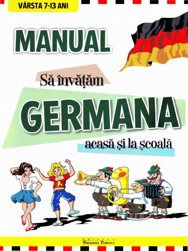 Manual de Limba Germana Pentru Copii PDF | PDF