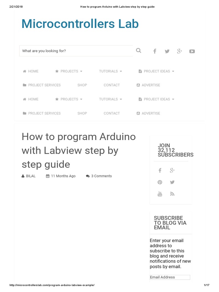 How To Program Arduino With Labview Step By Step Guide Download Free Pdf Arduino Office 