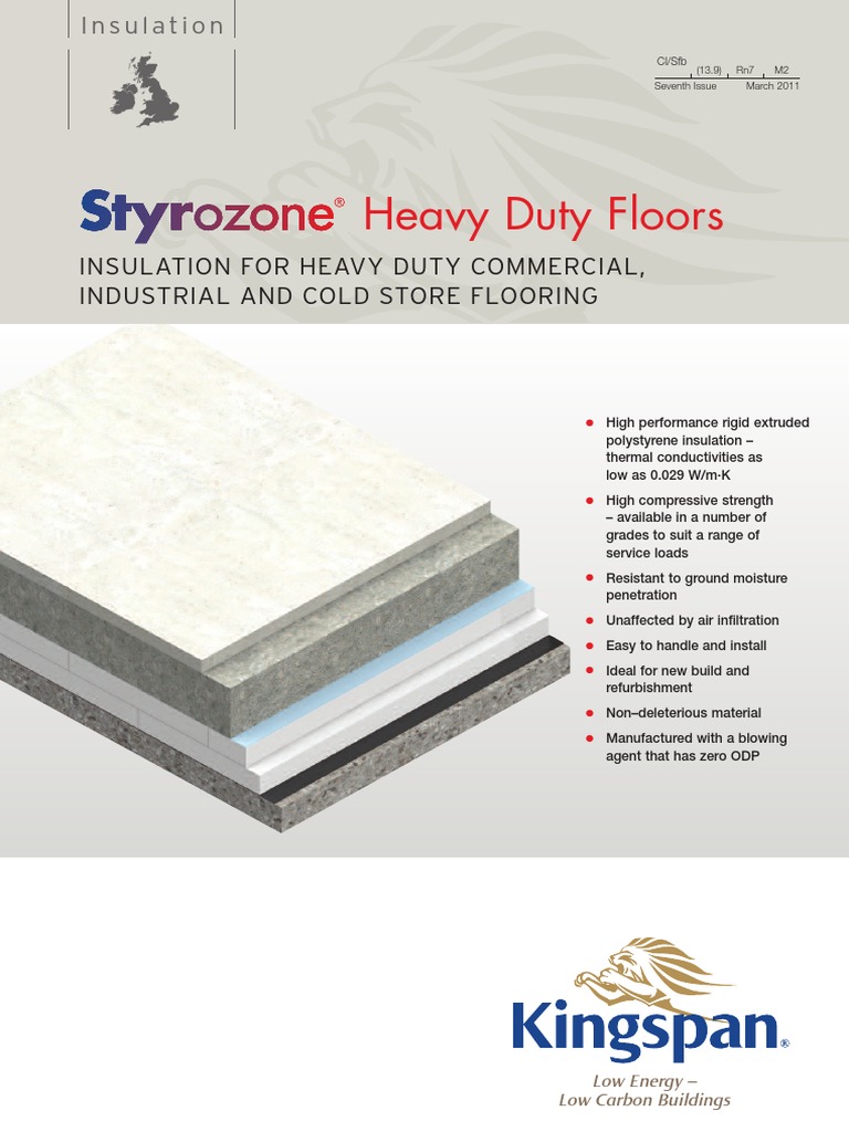 Styrozone Floors | PDF | Basement | Building Insulation