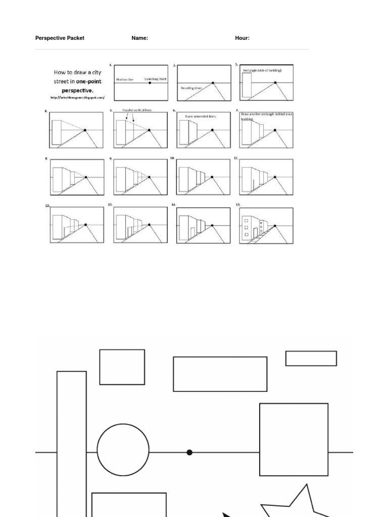 Perspective Worksheets | PDF