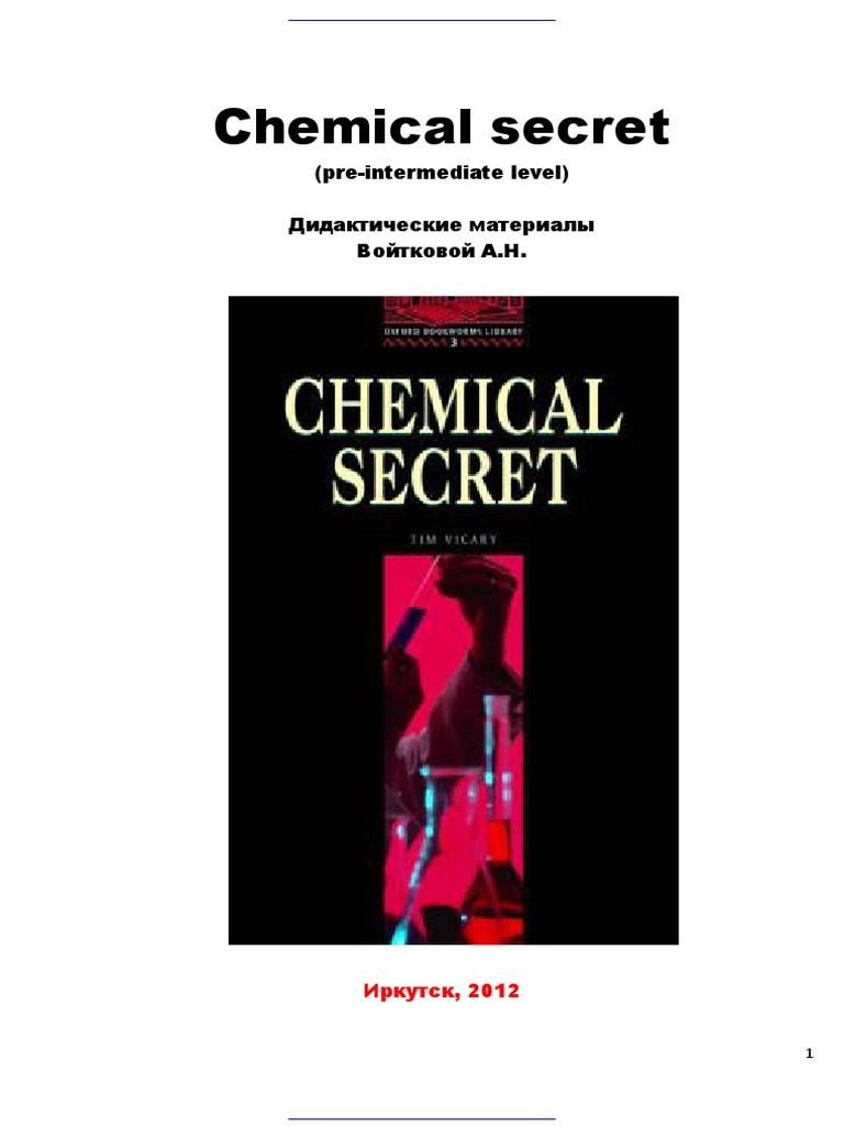 Chemical Secret | PDF