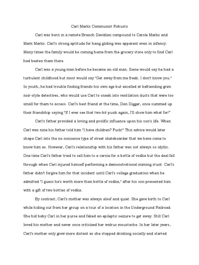 Carl Marks | PDF