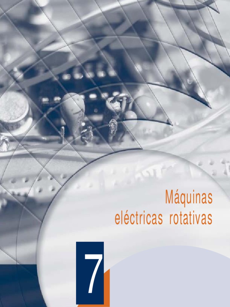 Maquinas Electricas Rotativas | PDF | Generador eléctrico | Corriente eléctrica