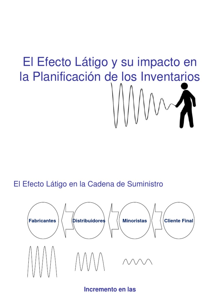 Efecto Latigo | PDF | Comercio | Logística