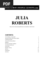 Julia Roberts | PDF | General Fiction