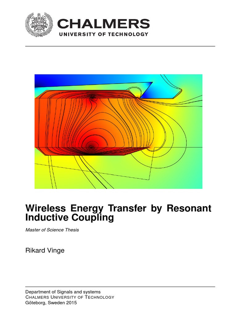 Resonant Inductive Coupling WPT | PDF | Inductor | Inductance