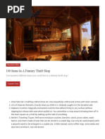 Random Effect d100 Table | PDF | Alcoholic Drinks | Beverages