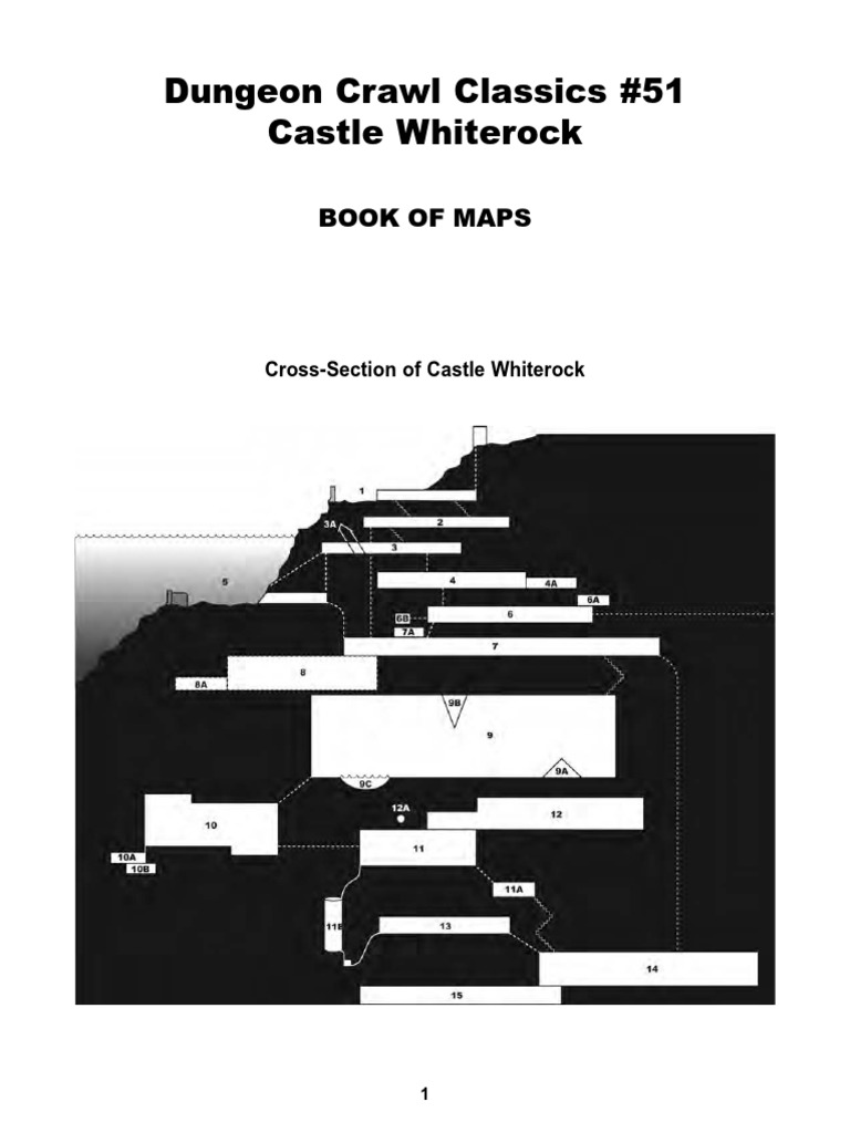 Castle Whiterock Maps | PDF | Map | Cartography