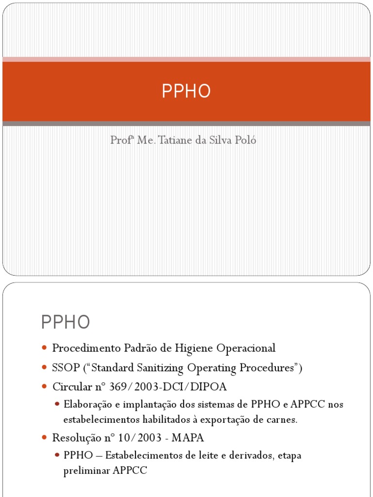 Aula de Ppho e Appcc | PDF | Embalagem e rotulagem | Natureza