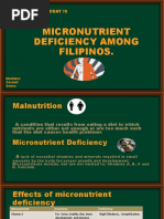 Doh Nutrition Program | PDF | Human Nutrition | Micronutrient