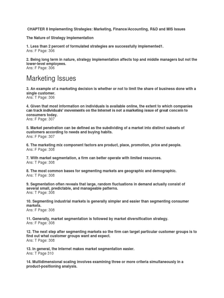 Chapter 8 Stratman TB | PDF | Stocks | Marketing