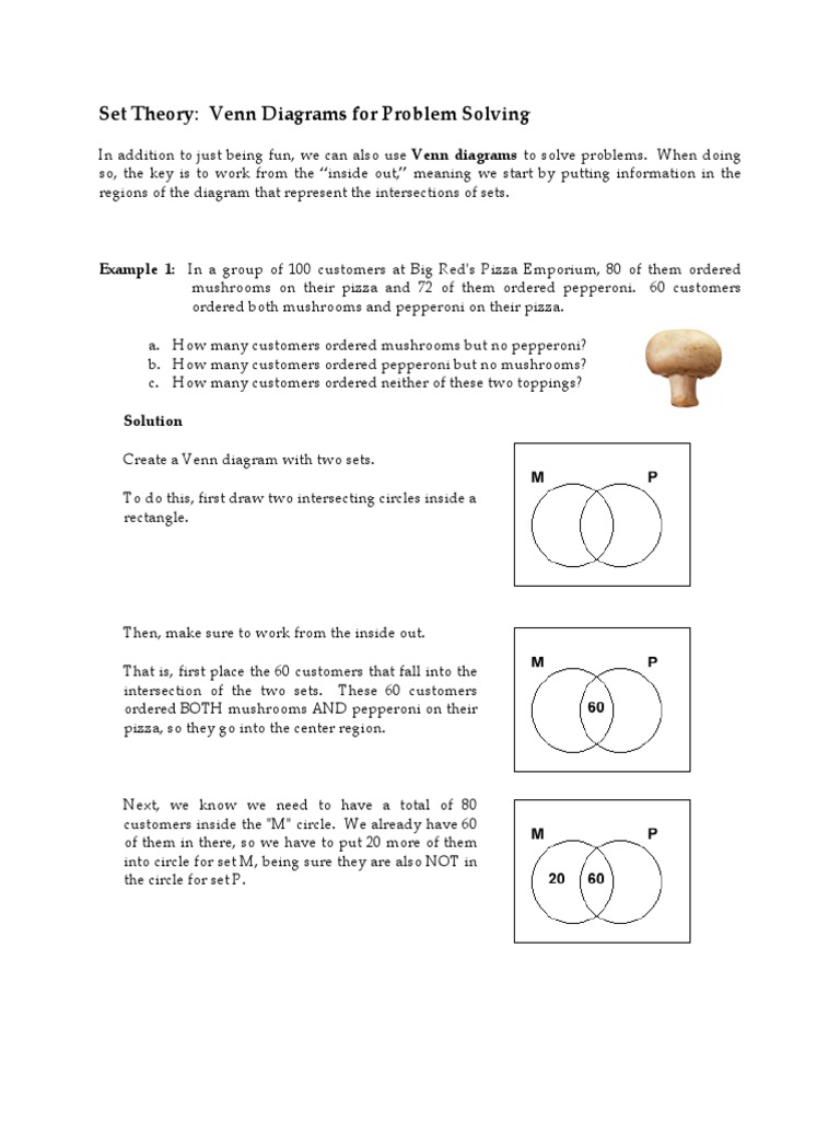 Ven Diagram | PDF | Cognition | Teaching Mathematics
