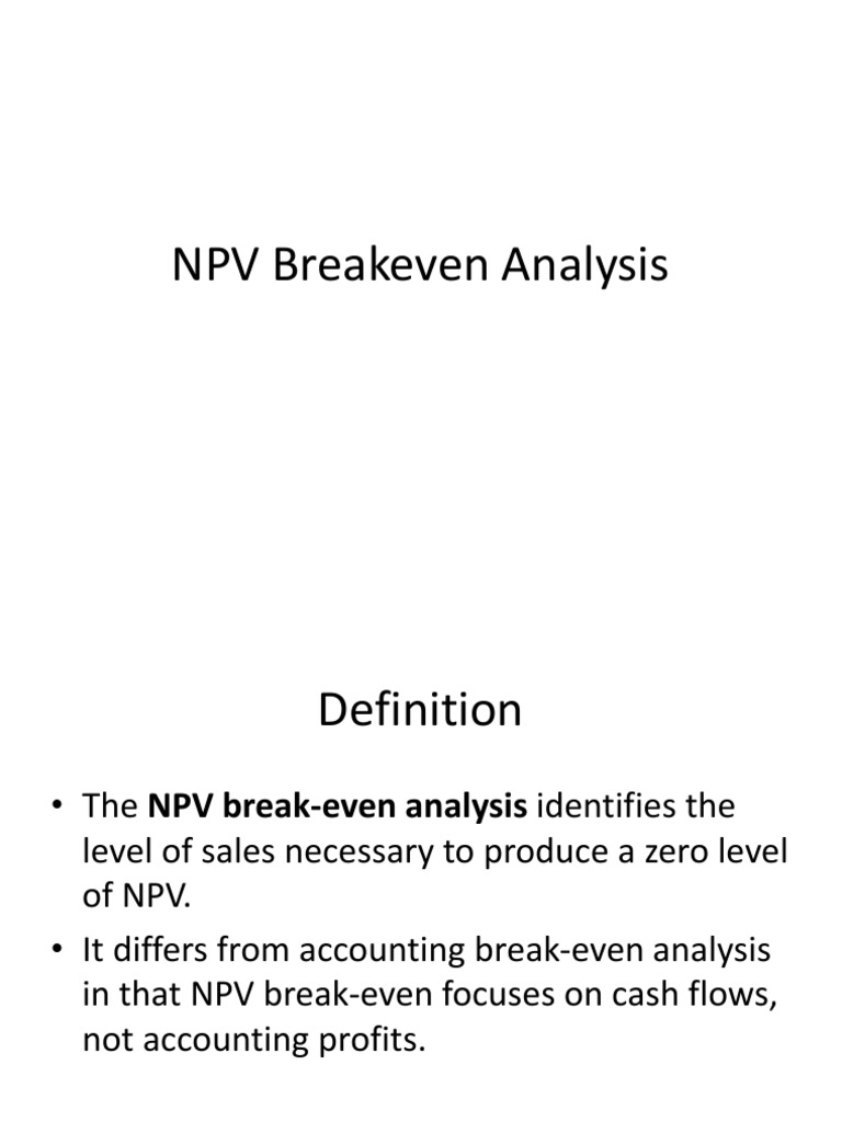 NPV and Summary | PDF | Net Present Value | Internal Rate Of Return