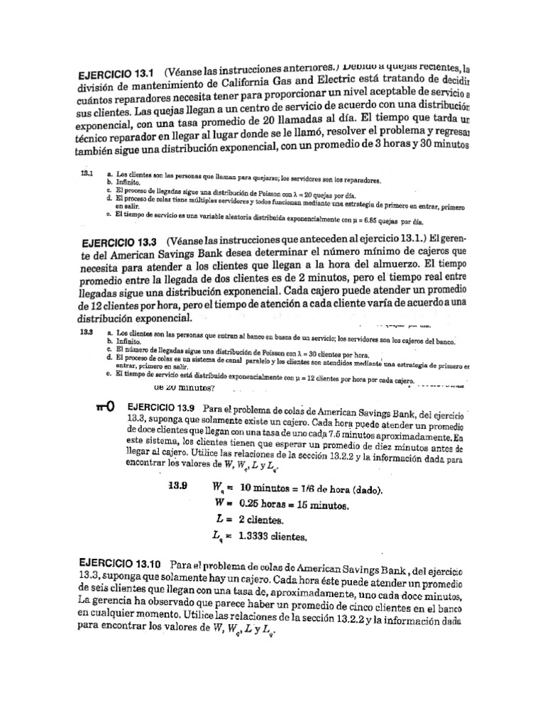Ejercicios Parcial IO2 | PDF