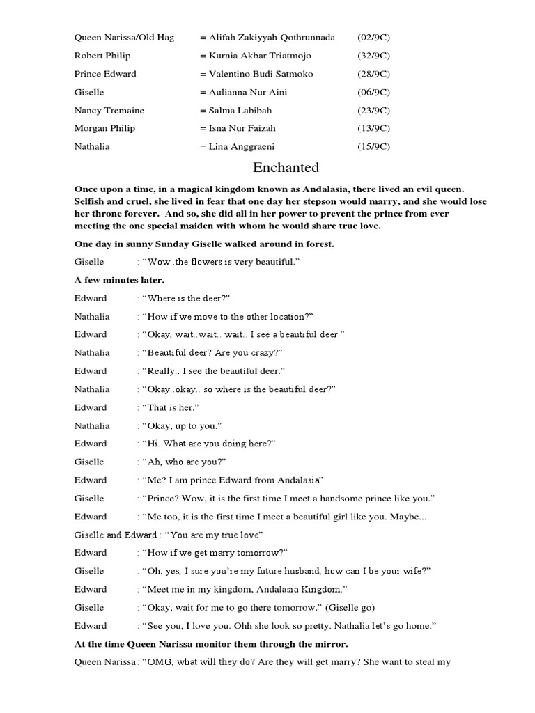 English - Enchanted Script Perfect | PDF