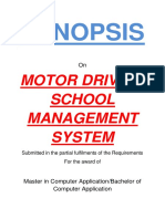 Driving School Management System | PDF | Software Prototyping | Prototype