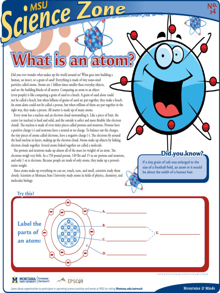 Atom | PDF | Atoms | Atomic Nucleus