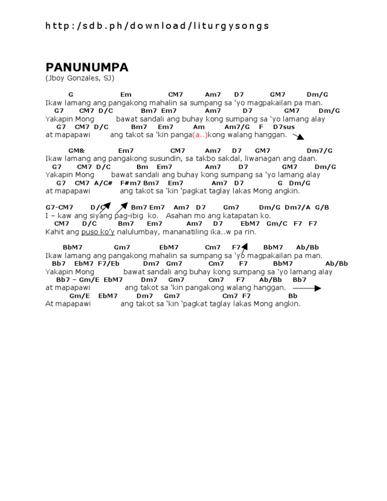 PANUNUMPA (Hangad) | PDF