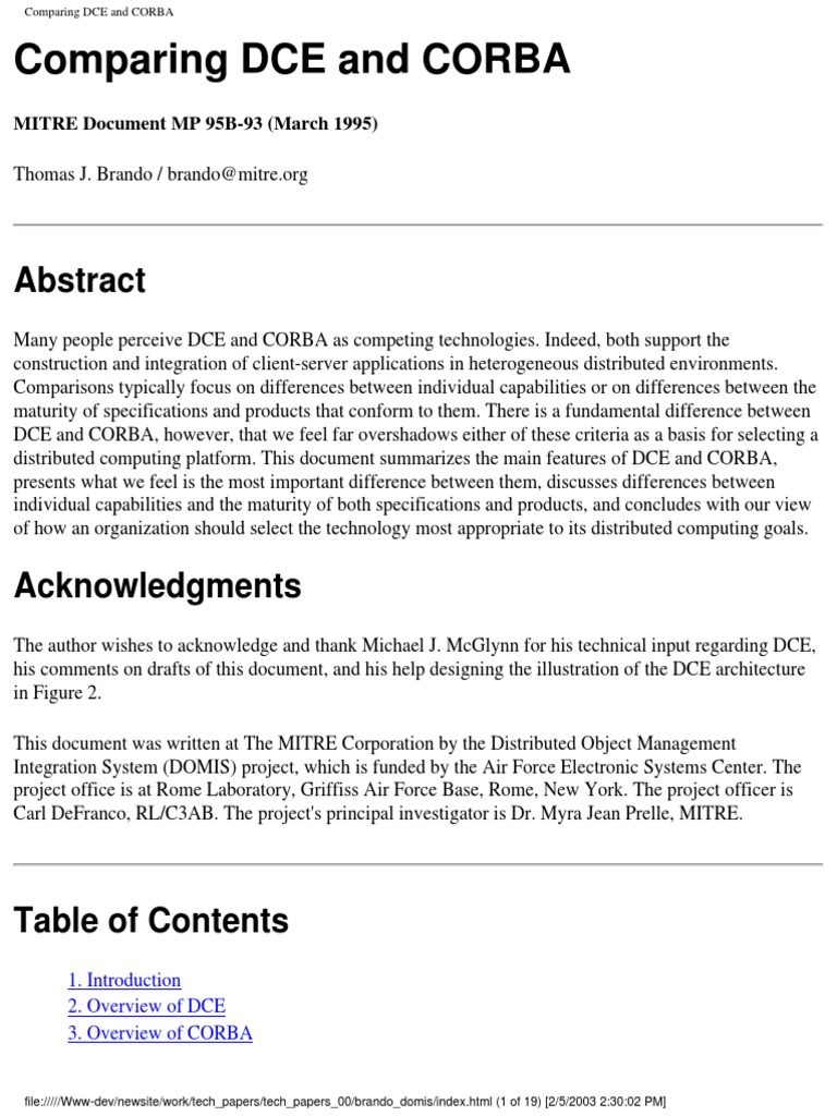 Corba | PDF | Common Object Request Broker Architecture | Inheritance ...