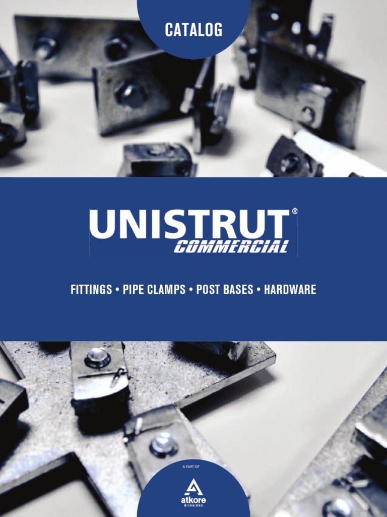 Unistrut Commercial - Catalog PDF | Download Free PDF | Nut (Hardware ...