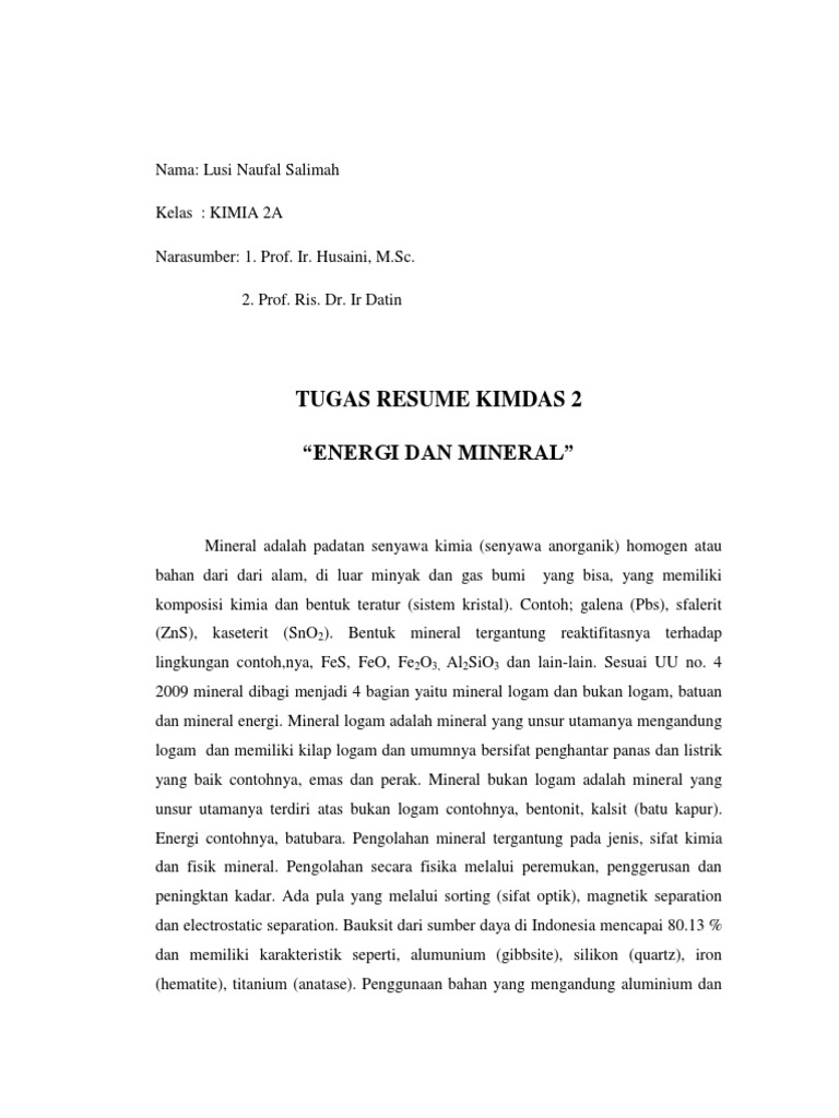 Tugas Resume Seminar | PDF | Ilmu Sosial