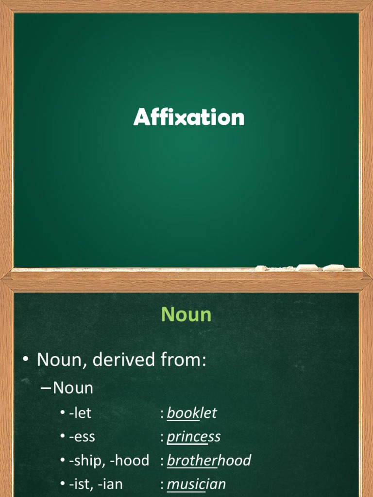 Affixation Verb, Adj, and Adv | PDF | Adjective | Linguistic Morphology