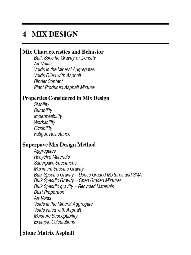 Asphalt Mix Design - Superpave Fundamentals | PDF | Road Surface | Asphalt
