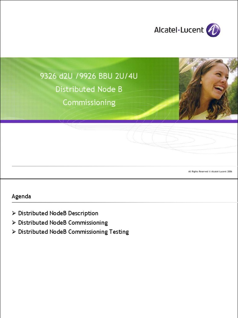 2 WCDMA D2u D4u Distributed NodeB Commissioning PDF | PDF | Ip Address | Port (Computer Networking)