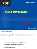 Centrifugal Pump Checklist | PDF | Pump | Leak