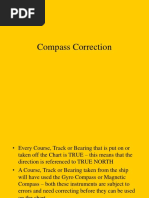 Compass Error Calculation | PDF