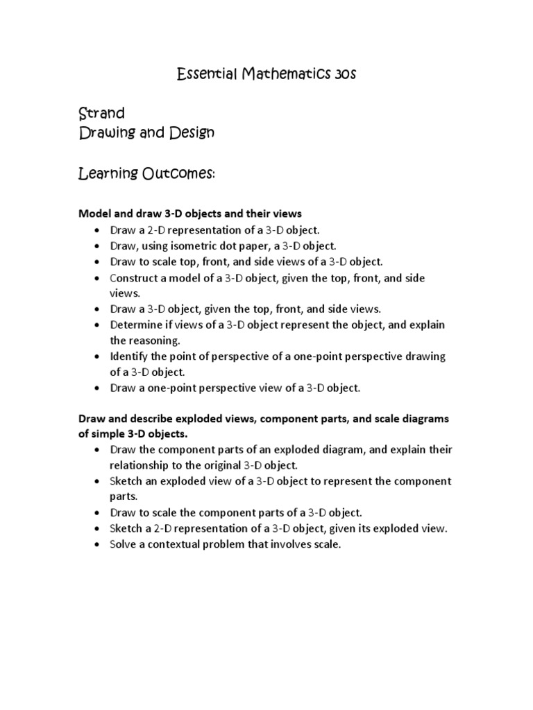 Drawing and Design Techniques Guide | PDF | Perspective (Graphical ...