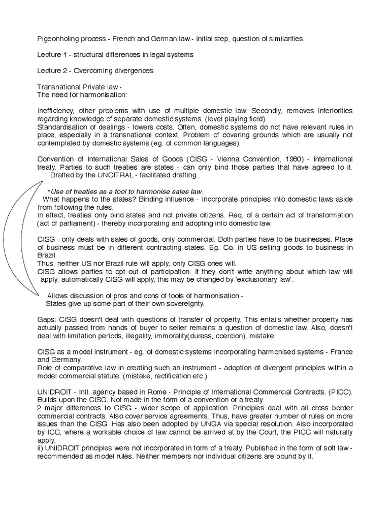 Comparative Contract Law | PDF | Offer And Acceptance | Consideration