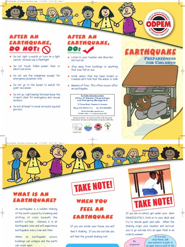 How to stay safe during an earthquake | PDF | Earthquakes | Emergency ...